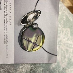Debra Adelson | Jewelry | Debra Adelson Art Glass Necklace | Poshmark